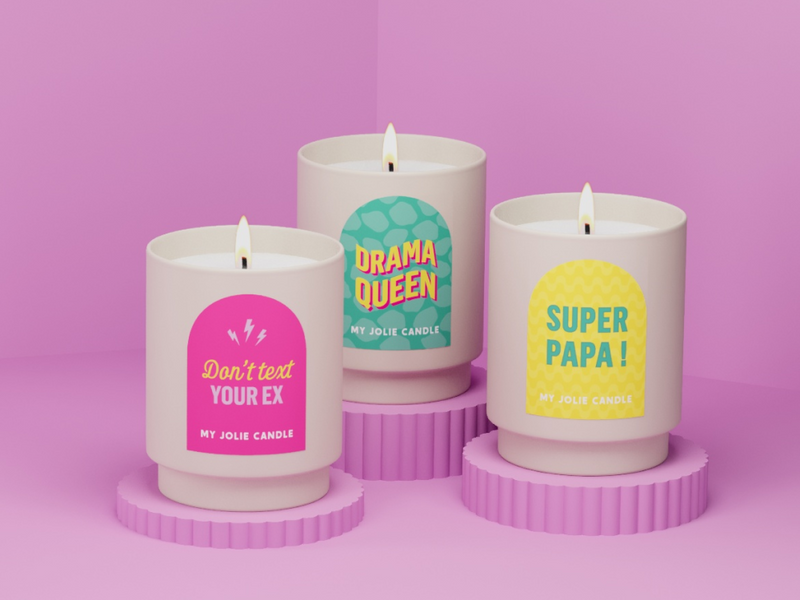 Les bougies à messages - My Jolie candle | My Jolie Candle